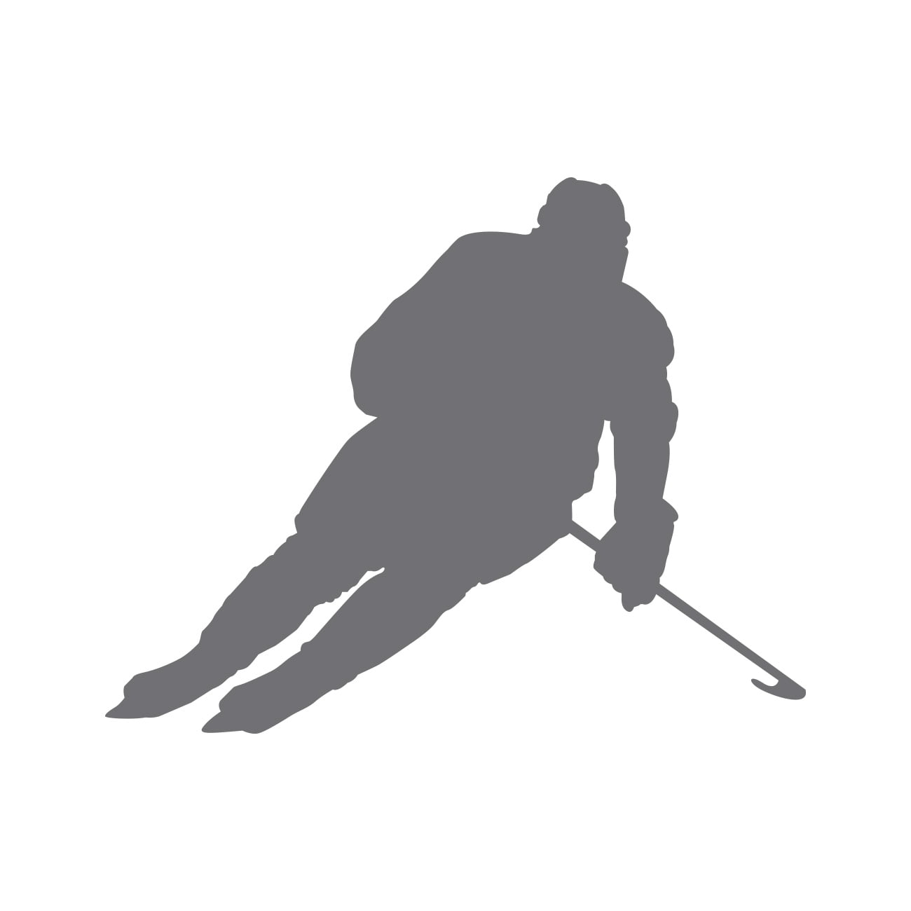 Ice Hockey Sticker Decal Die Cut - Self Adhesive Vinyl - Weatherproof ...