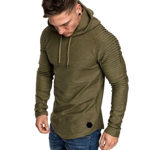 Click here for Itfabs Mens Warm Long-Sleeved Hooded Sweatshirt Co... prices