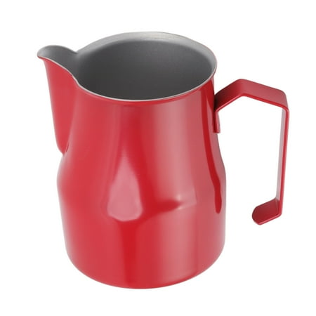 Coffee Steaming Pitcher, One Piece Molding 304 Stainless Steel ...
