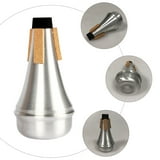 Aluminium Straight Trumpets Mute Jazz Instrument Mute for Practice ...