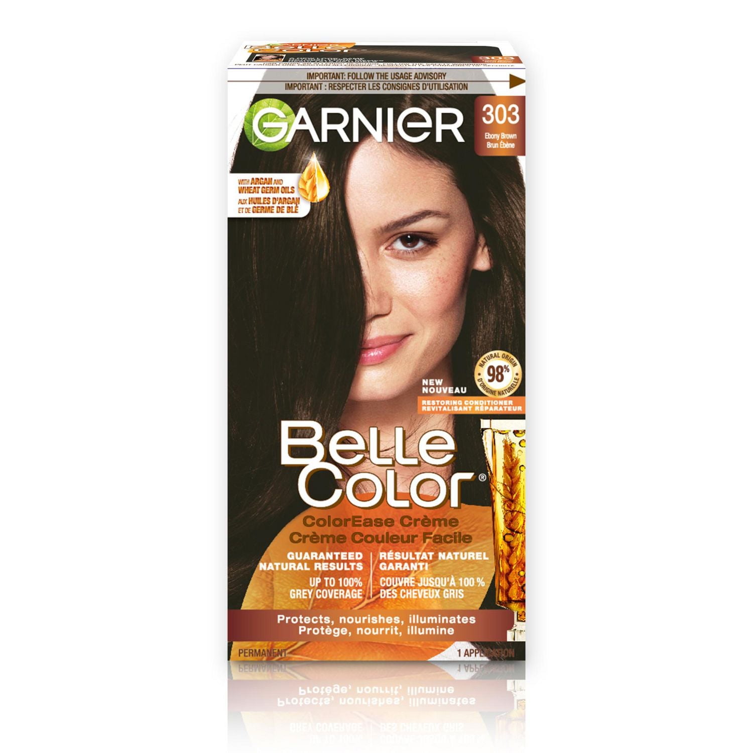 Click here for Garnier Belle Color Permanent Hair Dye  303 Ebony... prices
