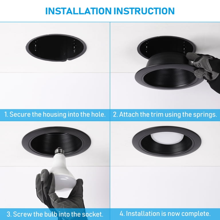 Juno Recessed Lighting Installation Instructions | Shelly Lighting