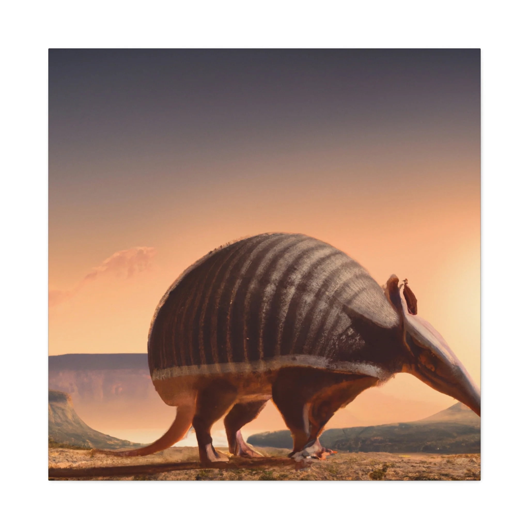 Armadillo Neoclassicism - Canvas - Walmart.com