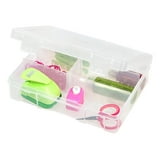 IRIS Small Divided Case, Clear - Walmart.com