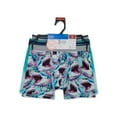 Wonder Nation Boys Boxer Brief Tropical Shark Underwear, 3-Pack, Sizes ...