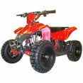 MotoTec 24V Mini Quad V3 Battery-Powered Ride-On, Red - Walmart.com