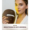 JOVS LED Red Light Face Mask, 4 Modes Red Light Mask, Portable Skin ...