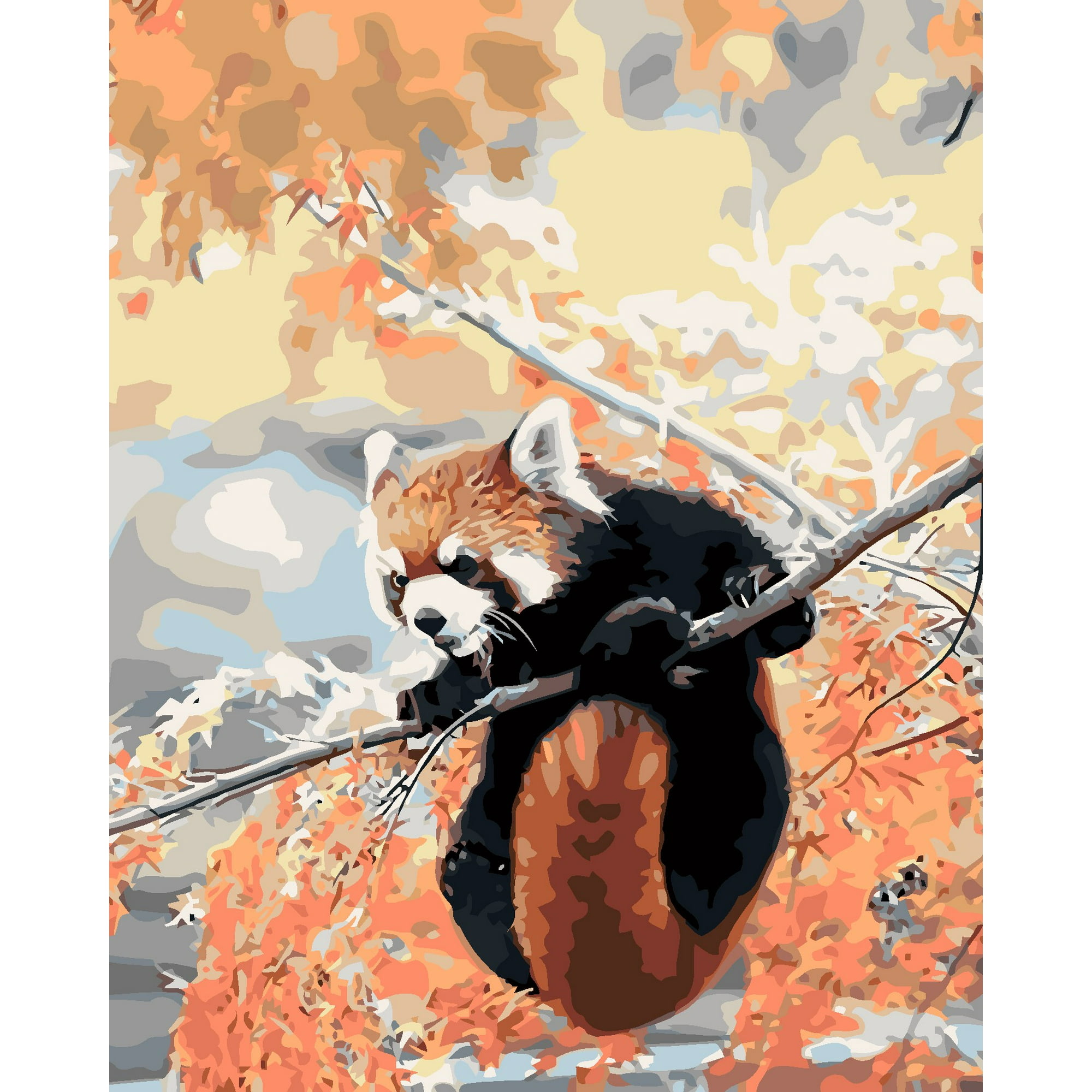 Red Panda Painting
