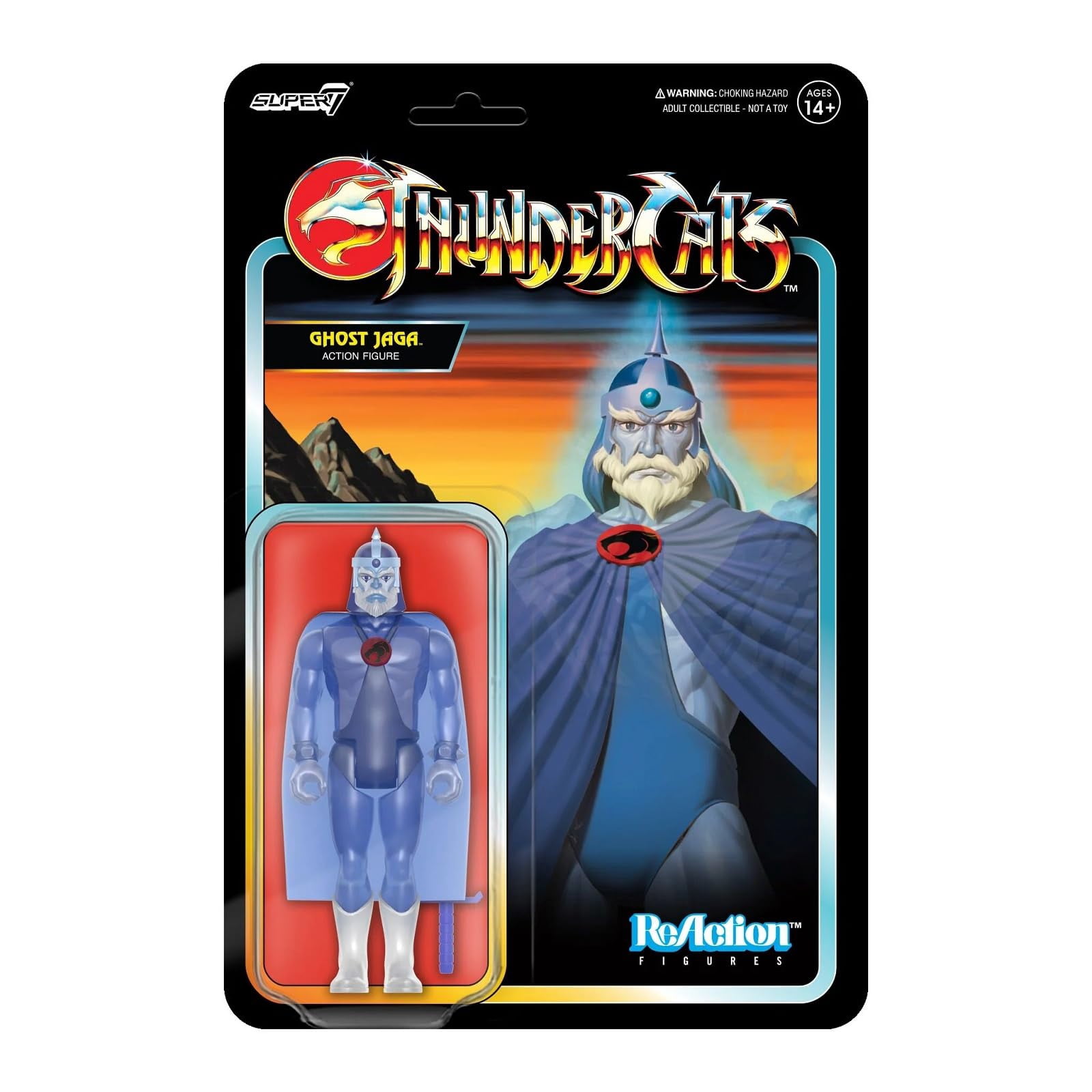 Super7 Ghost Jaga Thundercats Reaction Action Figure | Walmart en línea