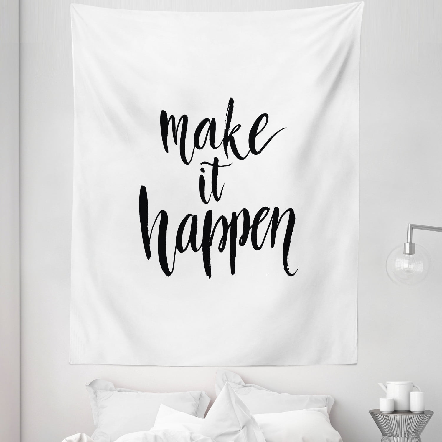 Wording Tapestry, Calligraphy Art for Achievement and Determination ...
