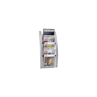 deflecto Multi-Pocket Wall-Mount Literature Systems, 18 1/4w x 23 3/4h ...
