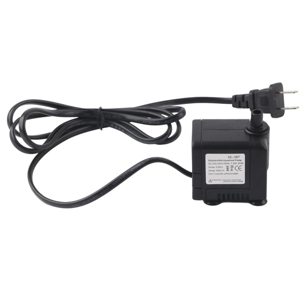 Fountain Pump External Water Pump Plastic Water Pump 500L/H Submersible ...