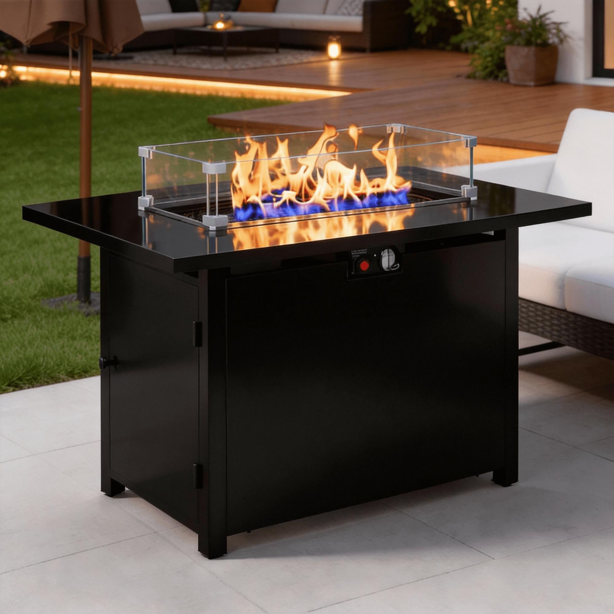 Click here for May In Color 43 Propane Fire Pit Table  50000 Btu... prices
