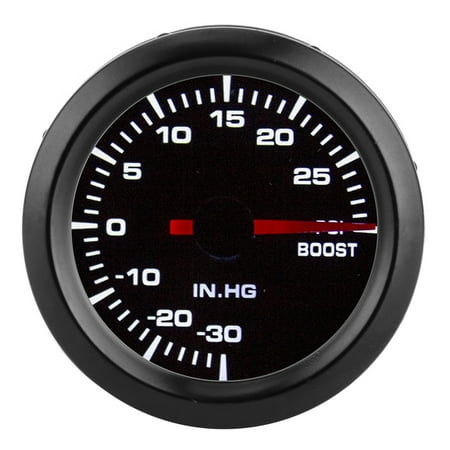 Boost Gauge Boost Meter Boost Display 52mm Boost Gauge 2in 12V Boost ...