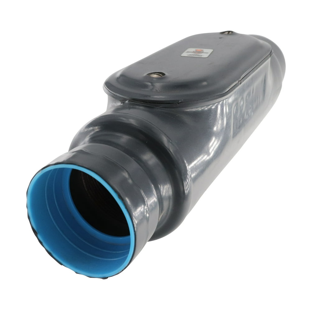 Plasti-Bond PRC67 Robroy PVC-Coated Conduit Body, Type-C, Form-7, 2 ...