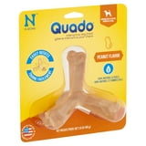 N-Bone® Quado® Dried Interactive Dog Chews, Peanut Flavor, Average Joe ...