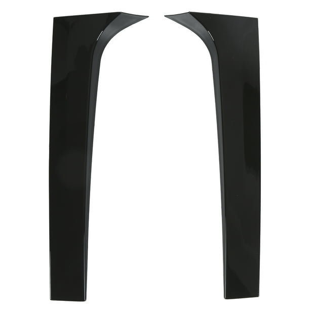 Rear Window Side Spoilers, ABS Plastic Back Window Wing Trims Left ...