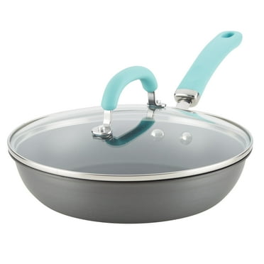 Tasty Ceramic Titanium-Reinforced Non-Stick Centerpiece Pan with Glass ...
