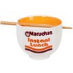 Maruchan Cute Kawaii Cats Microwave and Dishwasher Safe Ceramic Ramen ...