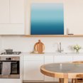 Blue Gradient Ombre Canvas Artwork Painting Art, Watercolor Blue Square ...