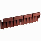 Suncast Resin Brick Border Edging, Weatherproof, Easy Installation, 12 ...