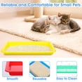 10 Pcs Kitten Litter Box, Shallow Low Entry Open Cat Litter Tray ...