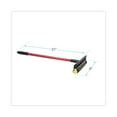 General-Duty Squeegee 8" Sponge/Rubber Blade, Black/Red, 21" Metal ...