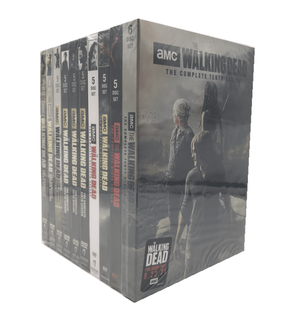 The Walking Dead Tv Complete Series Seasons 1 10 Dvd Set