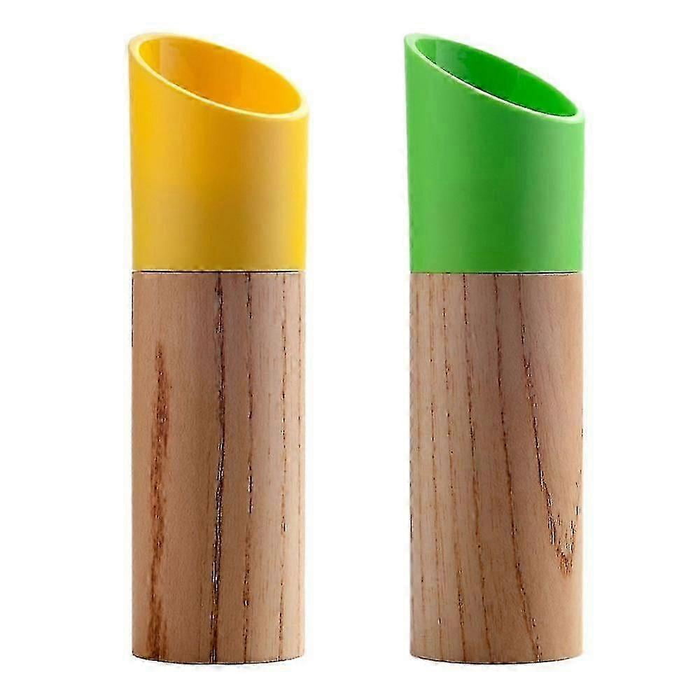 Molinillo de sal y pimienta manual de madera con grosor ajustable ...
