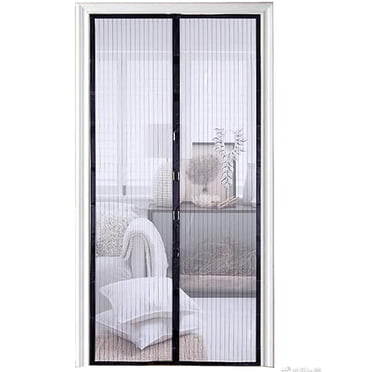 Magnetic Mesh Screen Door - Magic Bug & Mosquito Protector, Hands-Free ...