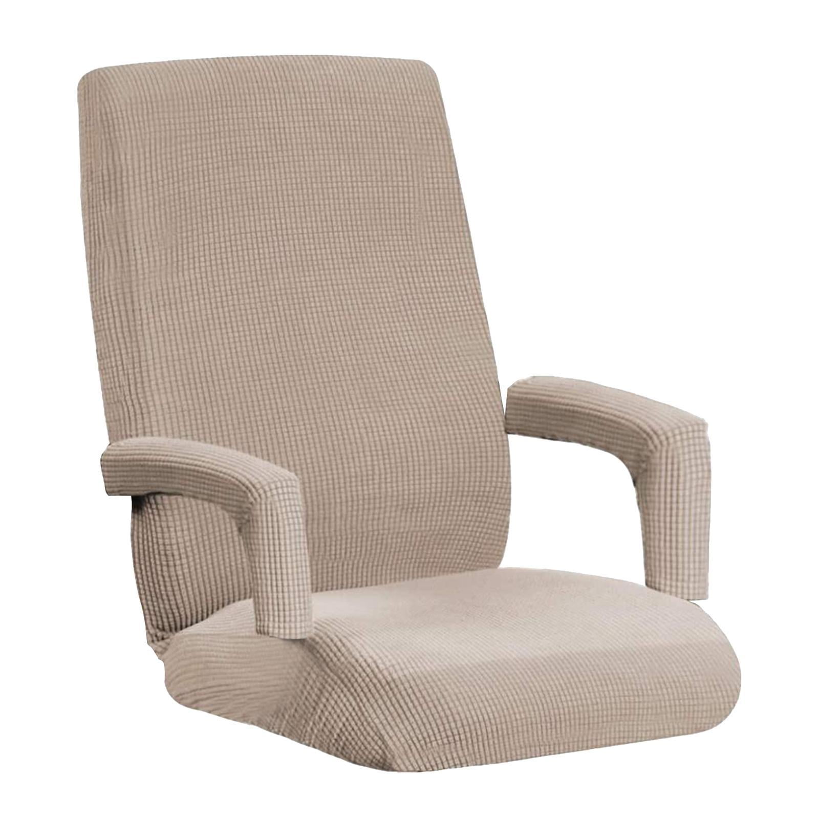 Home Office Computer Chair Full Stretchable Rotate Chair Seat Cover ...
