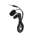 Yajisi High-Sensitivity Black 3.5mm External Lavalier Microphone Clip ...