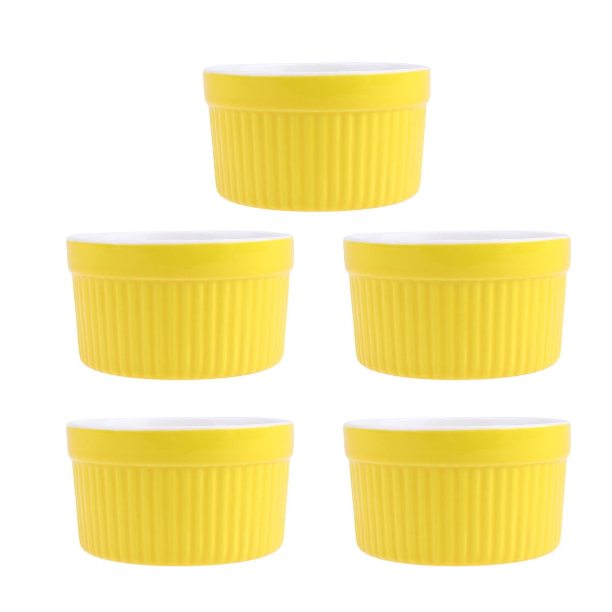 Click here for Cimaxic Small Bowl 5pcs Ceramic Baking Bowl High T... prices
