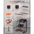 90 Lbs Max Adjustable Dumbbell Set of 2, All-in-One Fitness Weights ...
