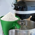 Flour Funnel for Kitchen Aid Mixer, Easy Pour No-Mess Attachment, Anti ...
