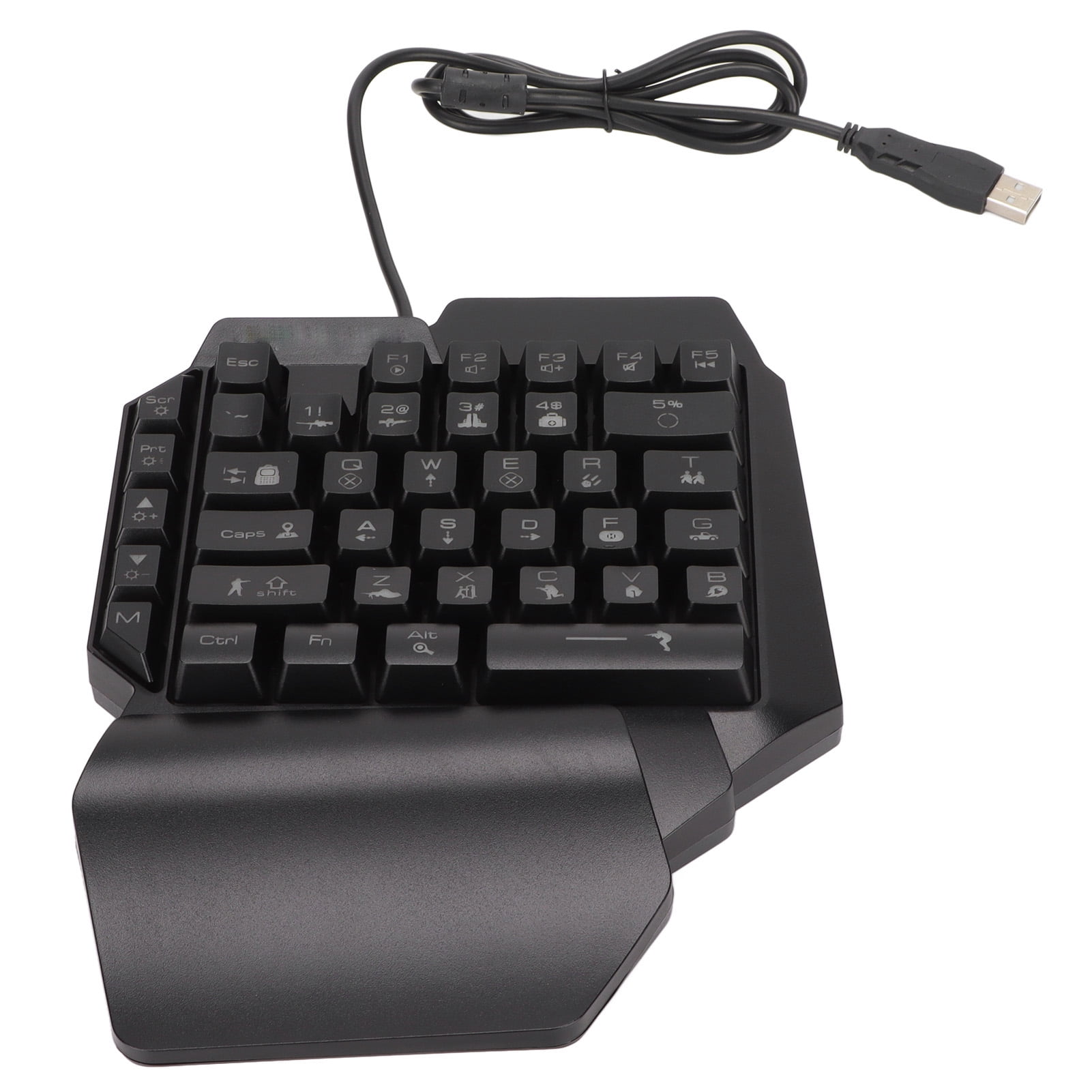 Gaming Keypad,One Handed Gaming Keyboard One Handed Mechanical Keyboard ...