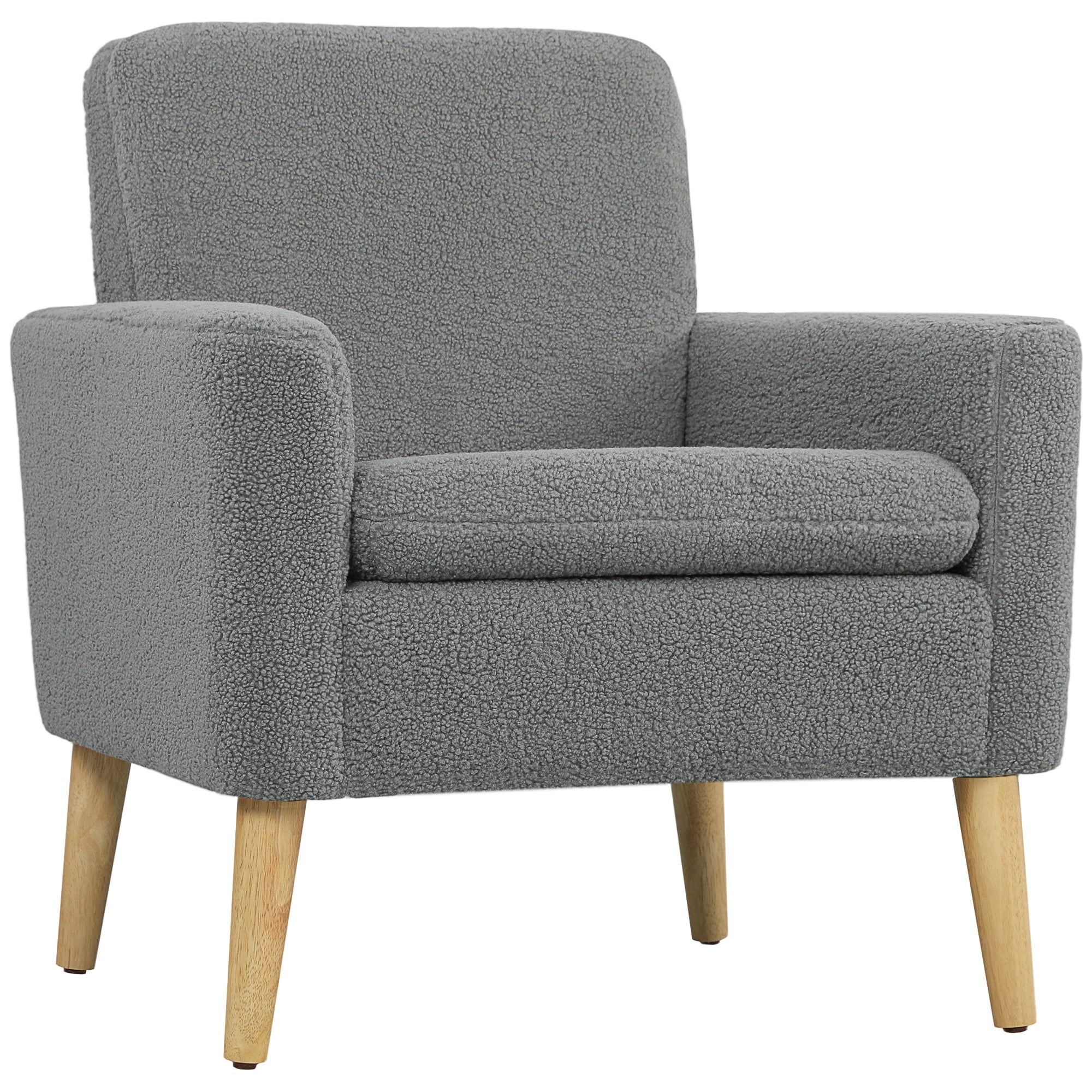 Click here for Homcom Teddy Accent Chair Upholstered Modern Armch... prices