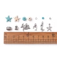 Ocean Theme DIY Jewelry Sets with Turquoise Beads Alloy Pendants Beads ...