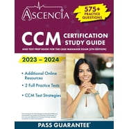 CCM Certification Study Guide 2020-2021: Exam Prep Book and Practice ...