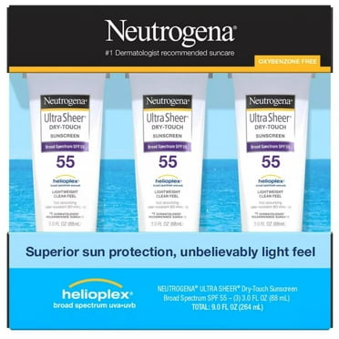 Neutrogena Ultra Sheer Dry-Touch SPF 100 Sunscreen Lotion, 3 fl. oz ...