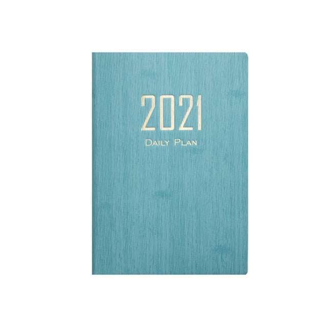 mnjin 2021 schedule notepad inside page a5 efficiency manual planning ...