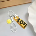 Creative Tennis Keychain, Tennis Racquet Jewelry- Perfect Tennis ...