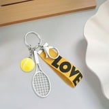 Creative Tennis Keychain, Tennis Racquet Jewelry- Perfect Tennis ...