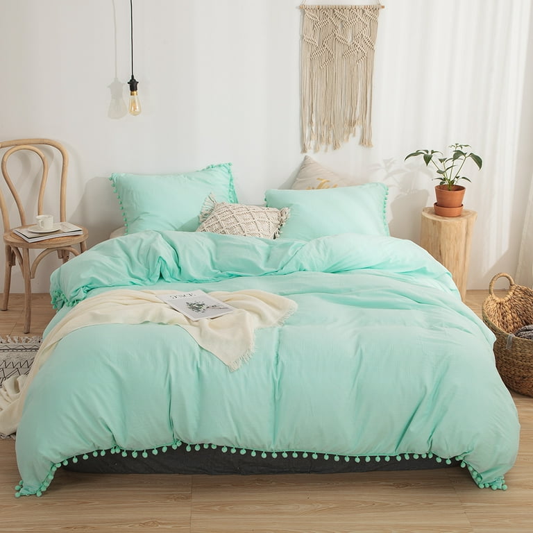 Green And Turquoise Bedding