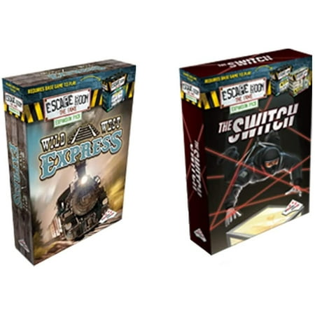 Escape Room The Game Expansion Pack Bundle - Wild West Express & The ...