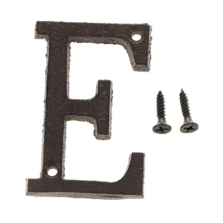 Cast Iron Letters Door Sign Letter Label Wall Decor | Walmart Canada