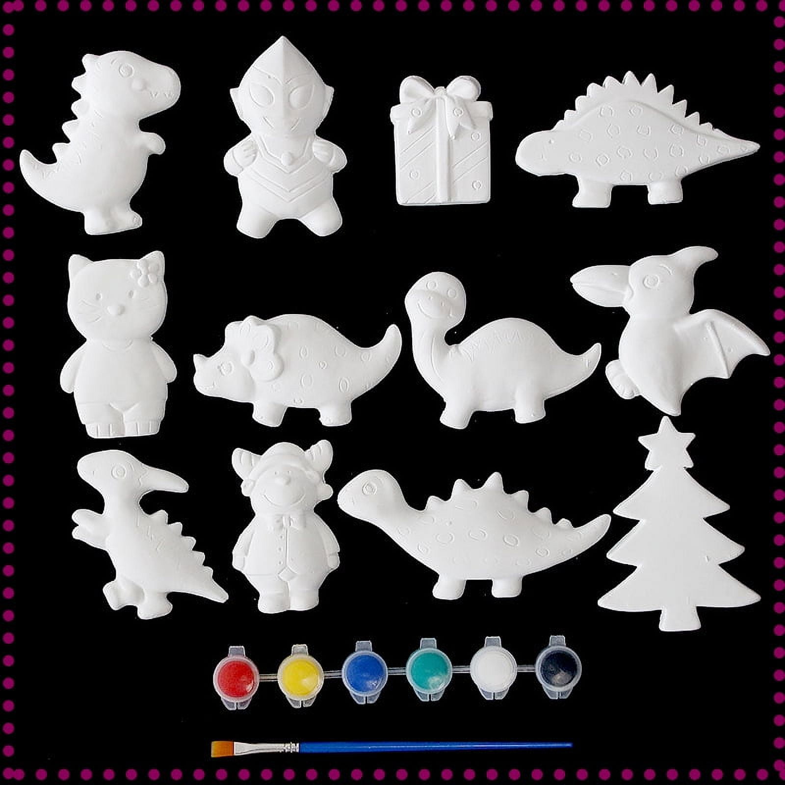 Click here for Unbranded Dino-Themed Kids Diy Painting Set: 12 Pl... prices