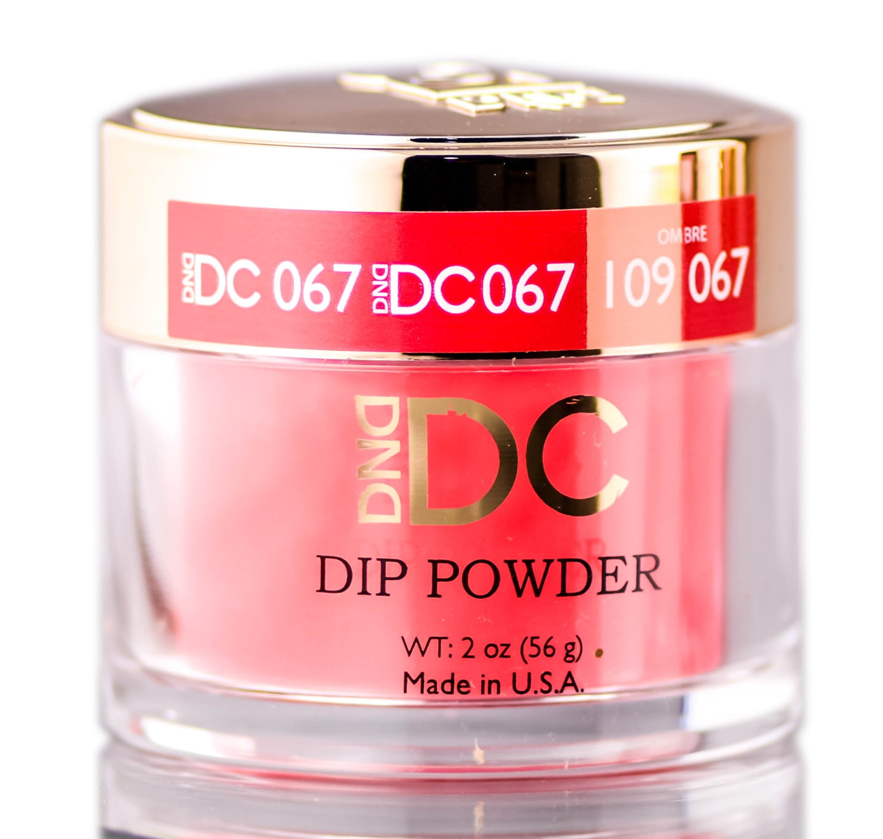 Fire Engine Red (067) , DND DC Reds & Orange DIP POWDER for Nails ...