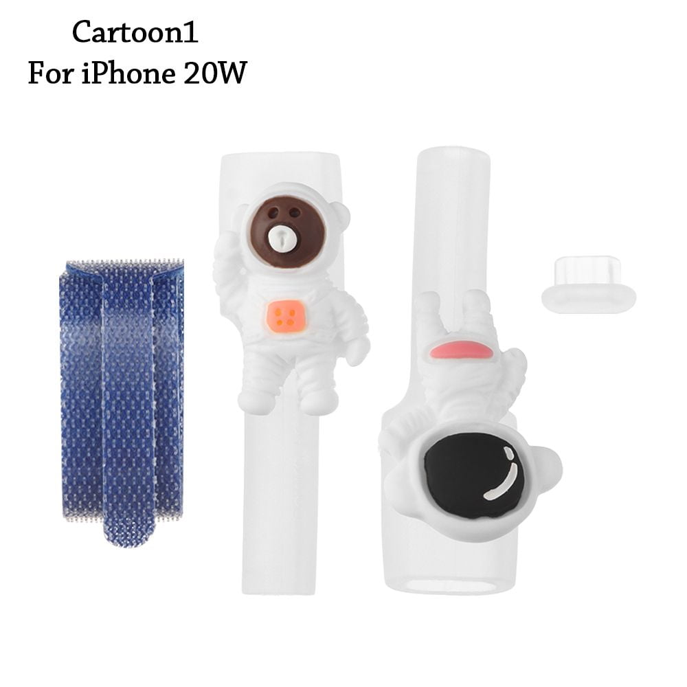 Silicone Cable Protector Tool Charging Cable Protector Data Cable Cover ...