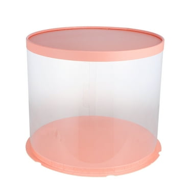 Transparent Square Cake Box Plastic Cake Packaging Boxes Organizer for ...